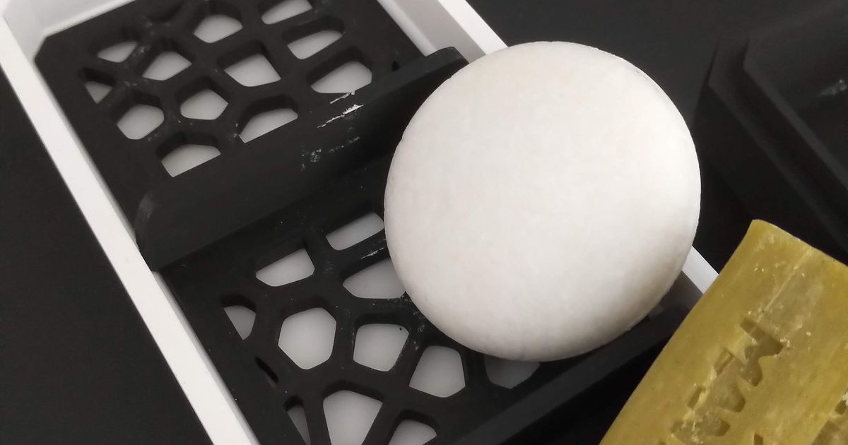 Soap case (for 3 bars) by Paweł Russek | Download free STL model ...