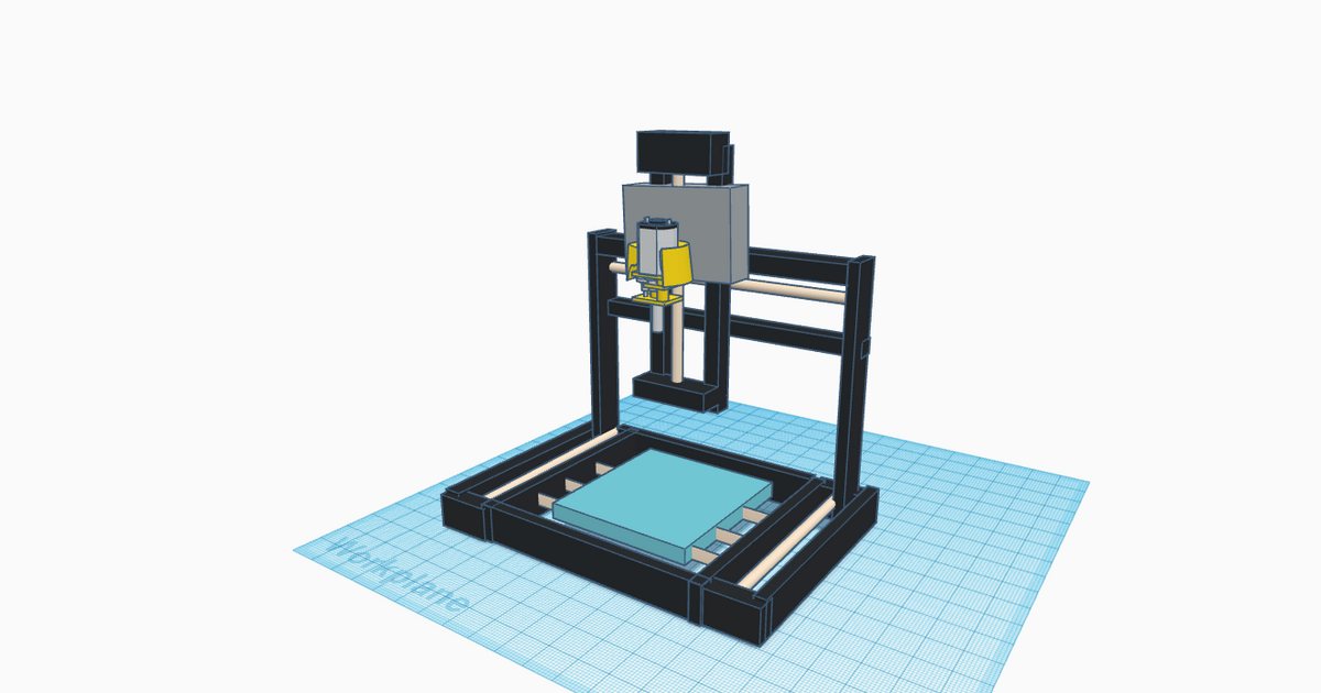 cnc router by SUJITH RUQMANGATHAN | Download free STL model ...