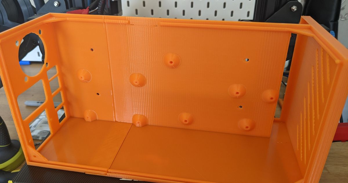 Ender 3 V2 External Electronics box (MeanWell PSU and Motherboard ...