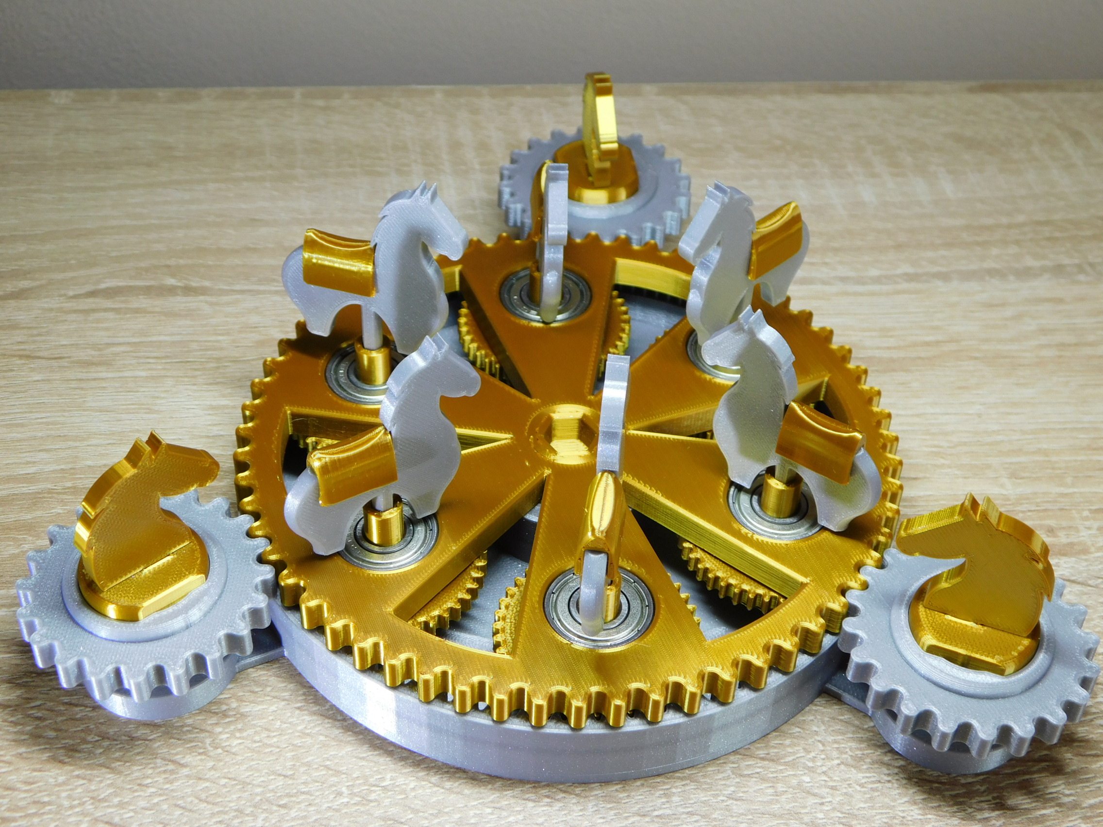 Mechanical carousel with horses by Thorin Oakenshield | Download free ...