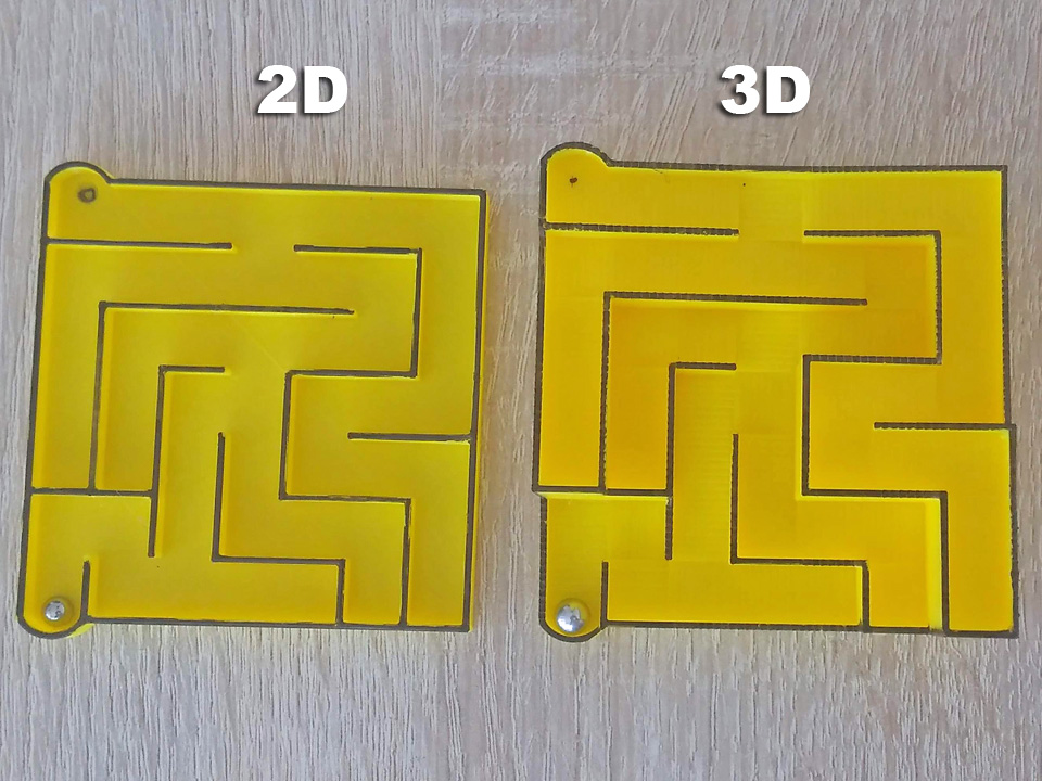 Lazy man's marble maze by MyTechFun | Download free STL model ...