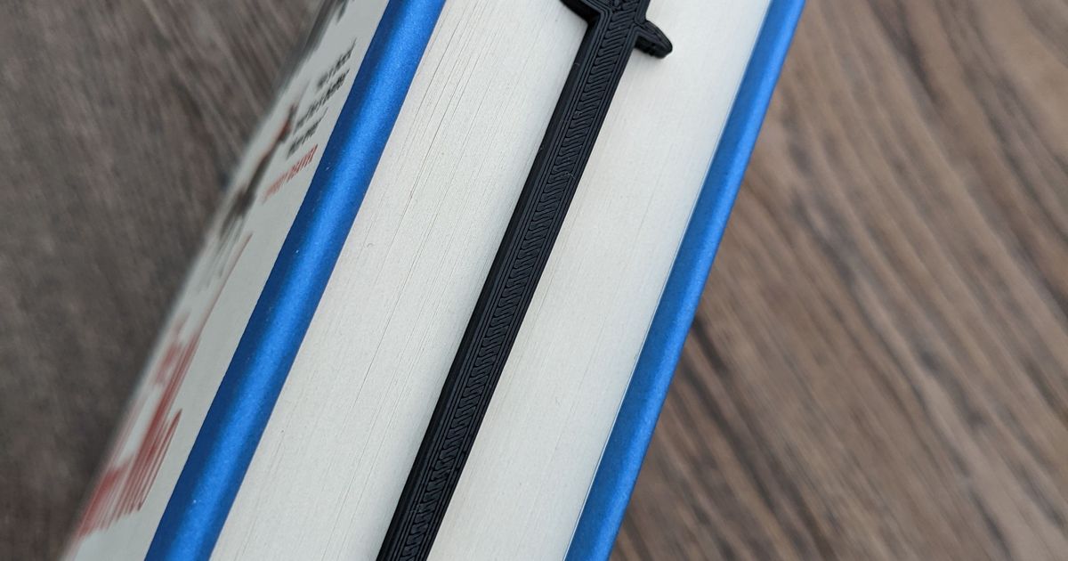 Bookmark - Heavy Cavalry Sword by Matthew Forde | Download free STL ...