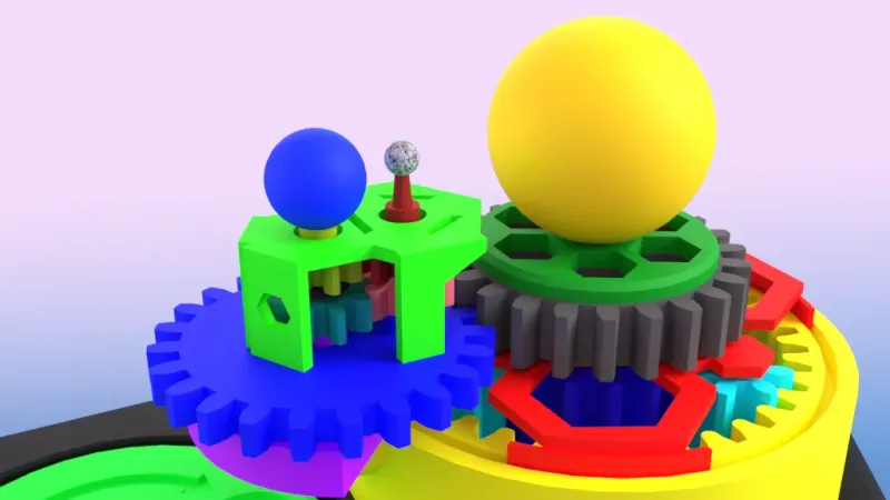 Mechanical Sun, Moon and Earth Orrery - Fully 3d Printable by L3V3C ...
