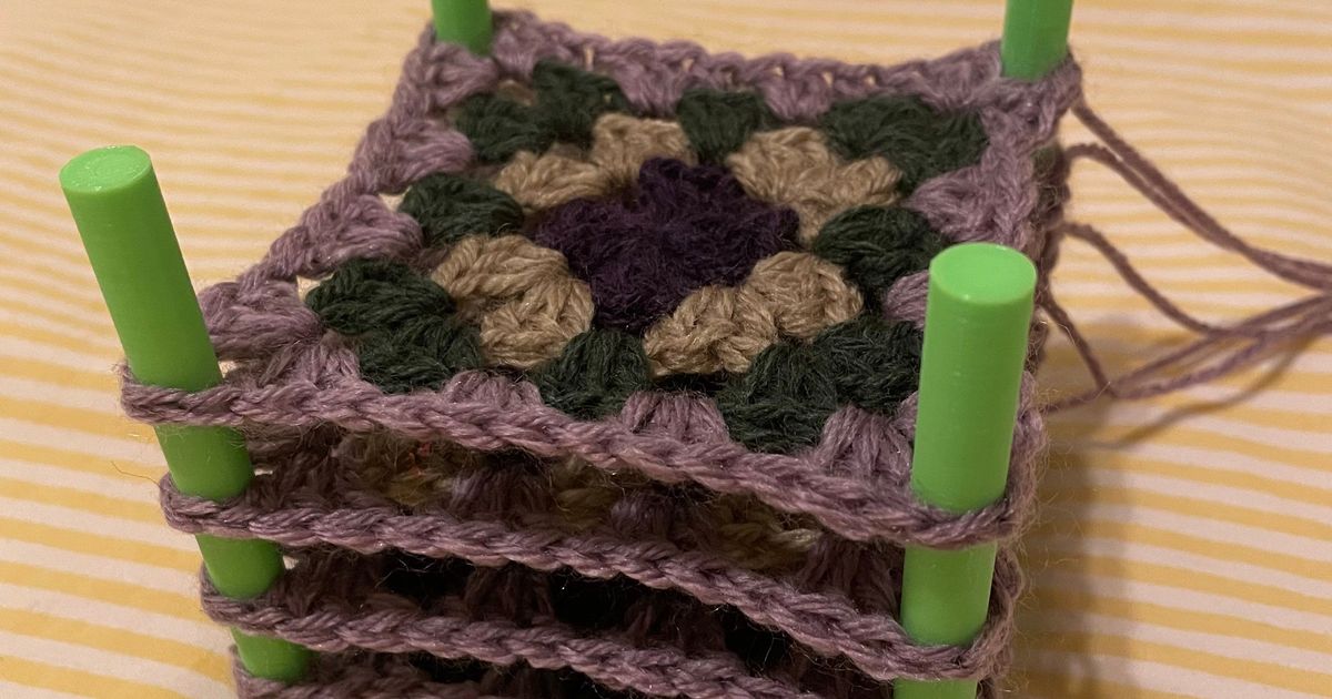 Crochet Granny Square Blocking Frame by z123carleigh | Download free ...