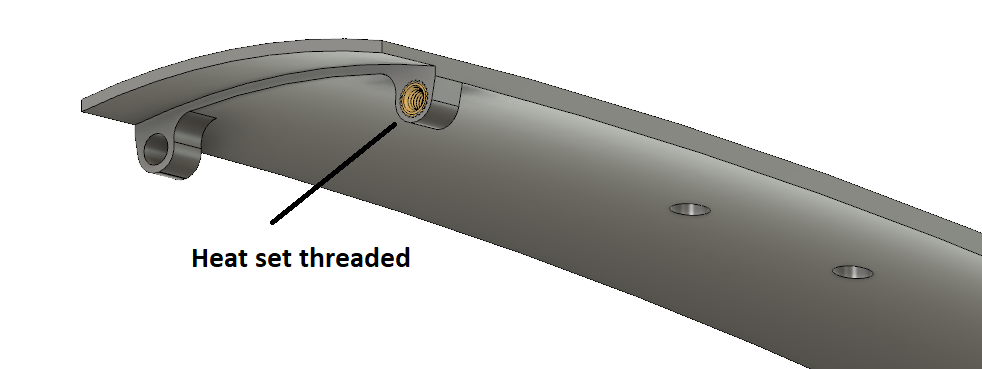 Bike fender for Adams Trail-A-Bike by ericsnis | Download free STL ...