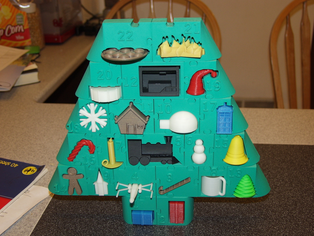Advent Calendar Day 22 by Peter L | Download free STL model ...