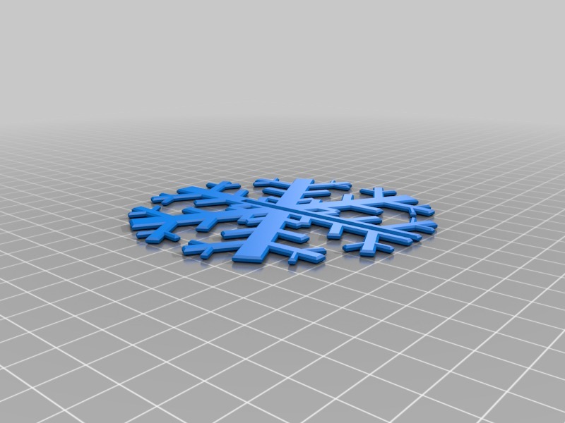 A collection of snowflakes by Peter L | Download free STL model ...