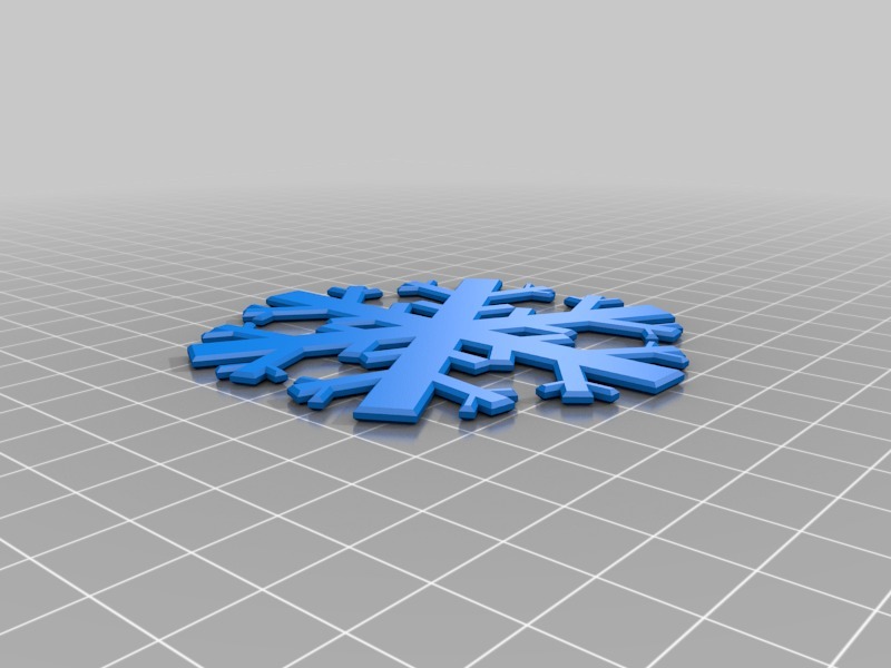 A collection of snowflakes by Peter L | Download free STL model ...