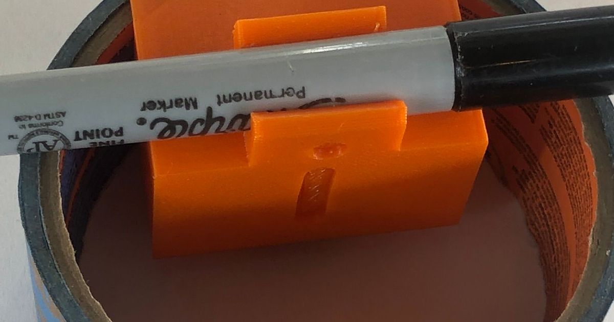 Be The Change Kitchen Tape & Sharpie Fridge Magnet by iDanSimpson ...