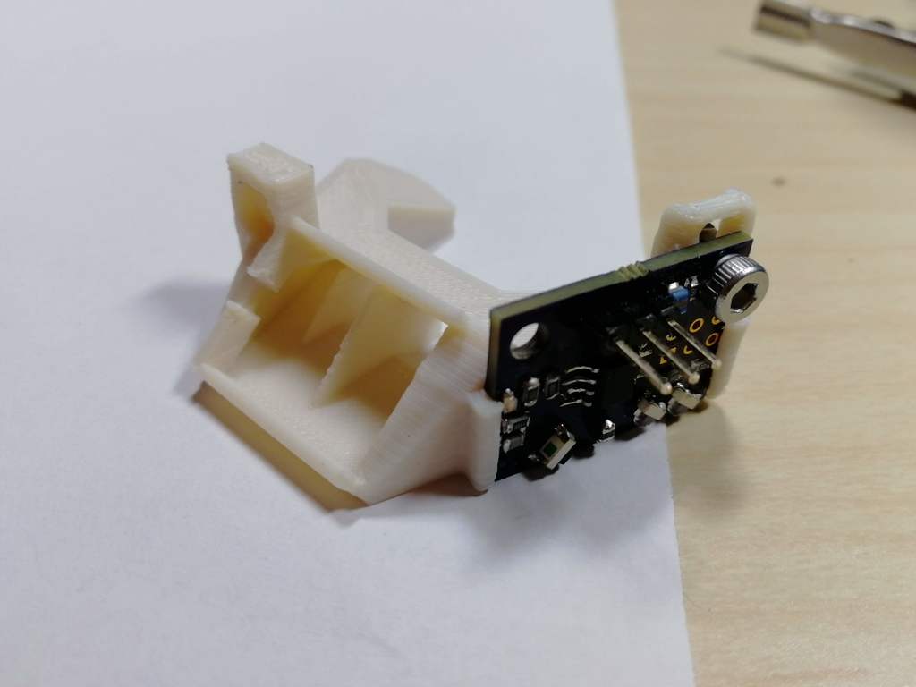 Mini Differential IR holder for prusa i3 mk3 by bbandi | Download free ...