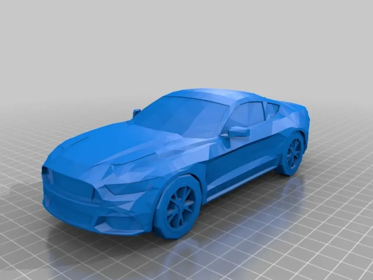 Ford Mustang GT by blmak | Download free STL model | Printables.com