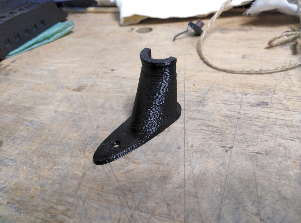 12mm rod closet holder by blmak | Download free STL model | Printables.com