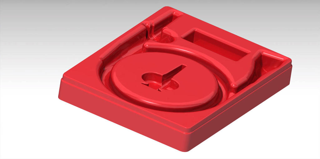 Rigol 1054 oscilloscope probe tray by blmak | Download free STL model ...