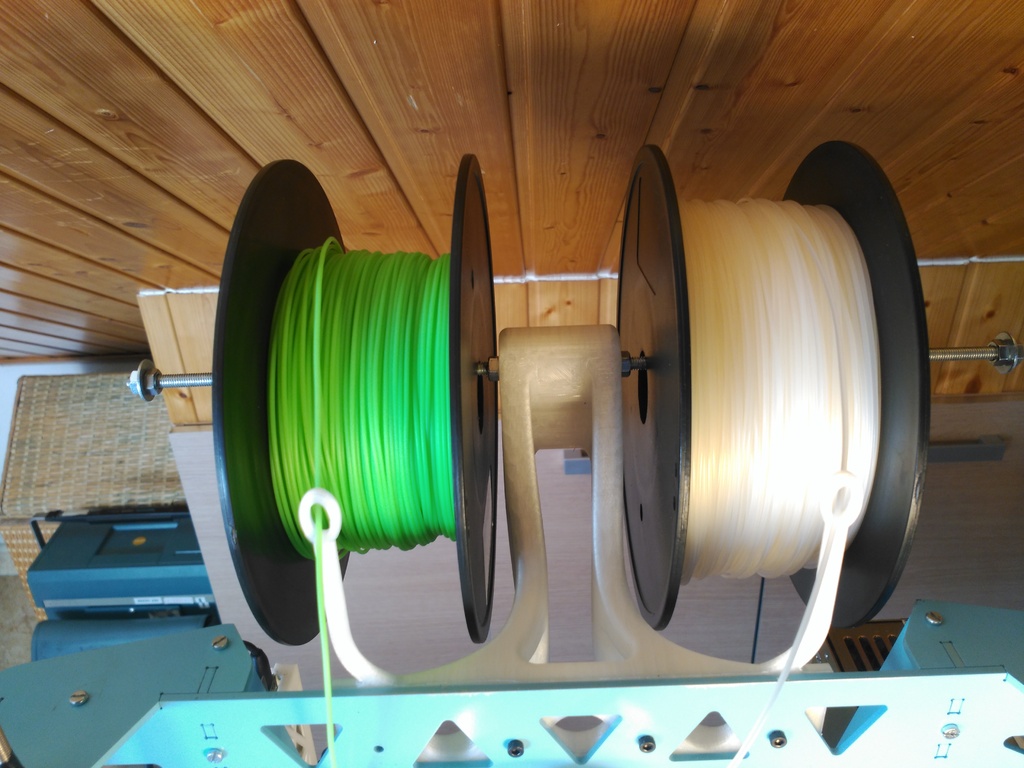 dual spool holder for p3Steel by blmak | Download free STL model ...