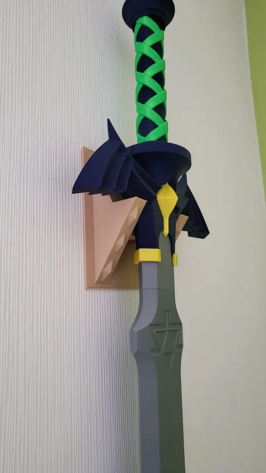 Master Sword wall hanger by Frozendice87 | Download free STL model ...