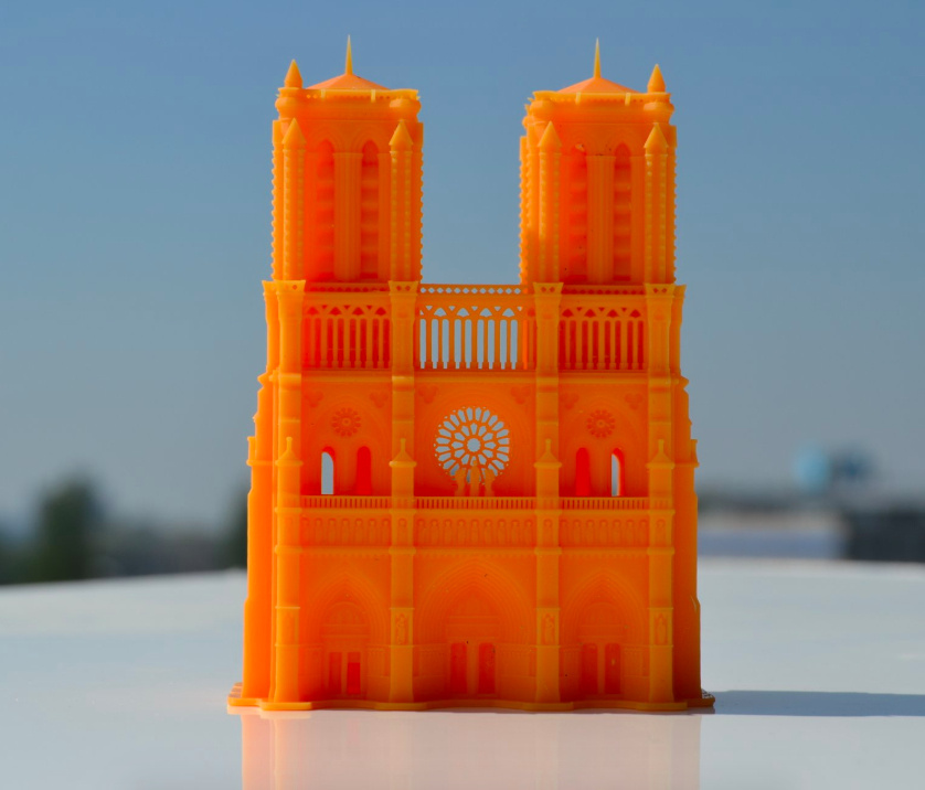 Notre Dame de Paris , France by MiniWorld3D | Download free STL model ...