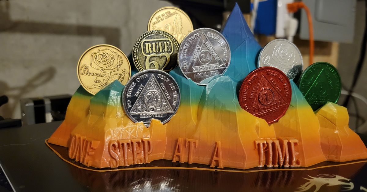 Mountain Coin Display - 8 34mm coin display stand by csgold140 ...