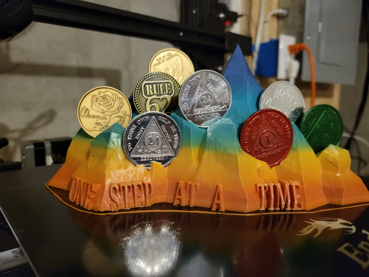 Mountain Coin Display - 8 34mm coin display stand by csgold140 ...