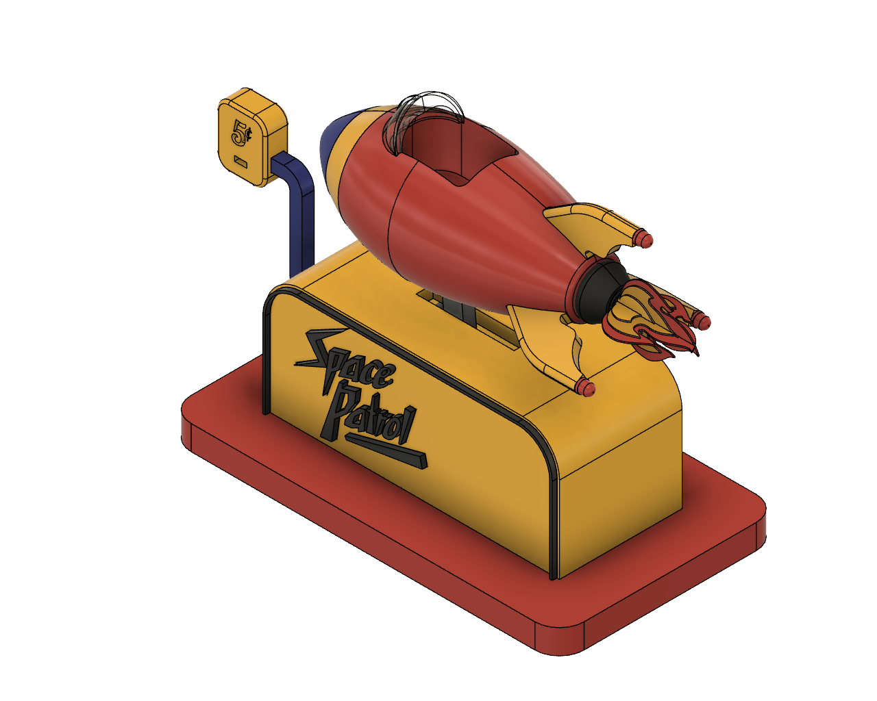 Rocket Ride (Functional with Build Instructions) by Jeanre | Download ...