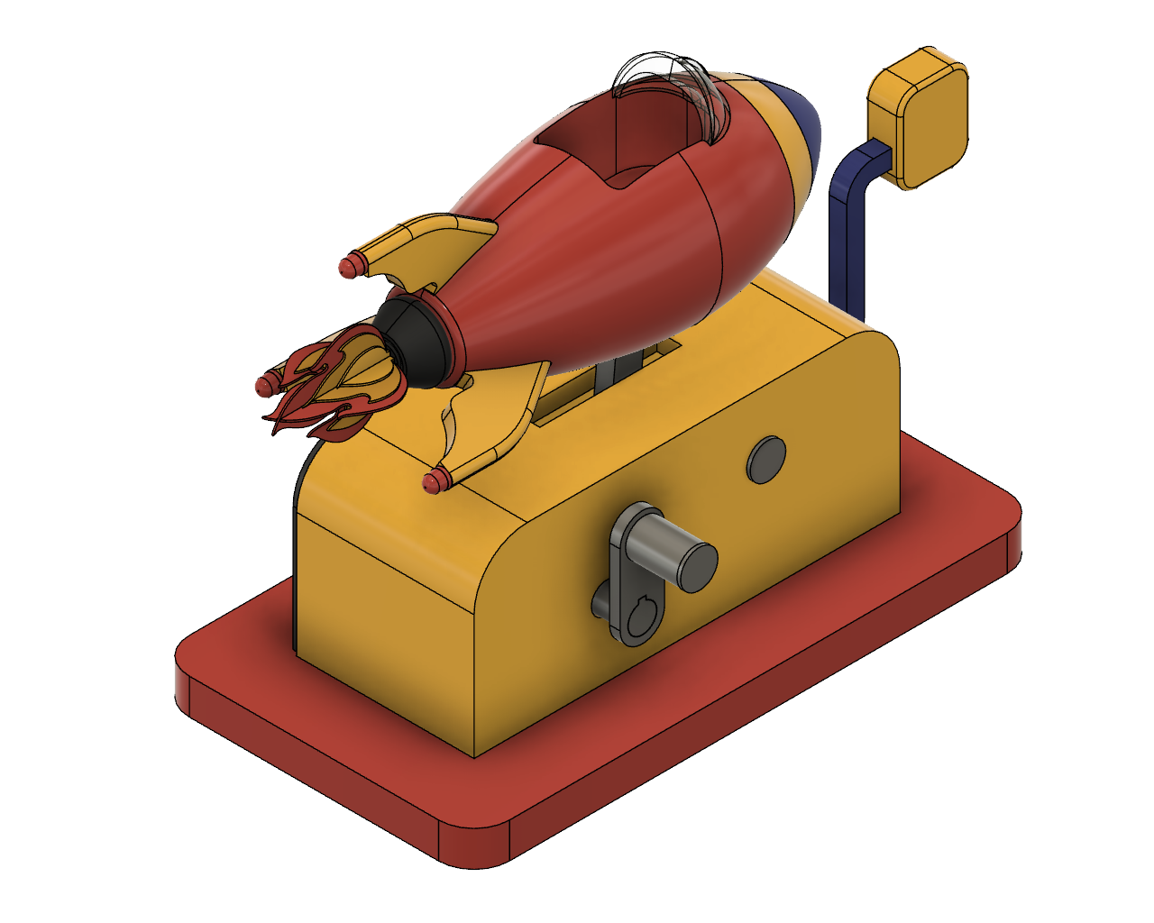 Rocket Ride (Functional with Build Instructions) by Jeanre | Download ...