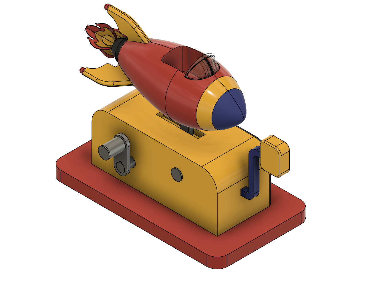 Rocket Ride (Functional with Build Instructions) by Jeanre | Download ...