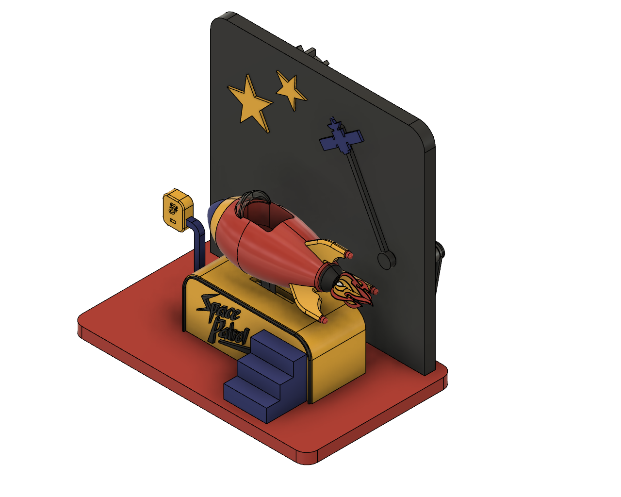 Rocket Ride (Functional with Build Instructions) by Jeanre | Download ...