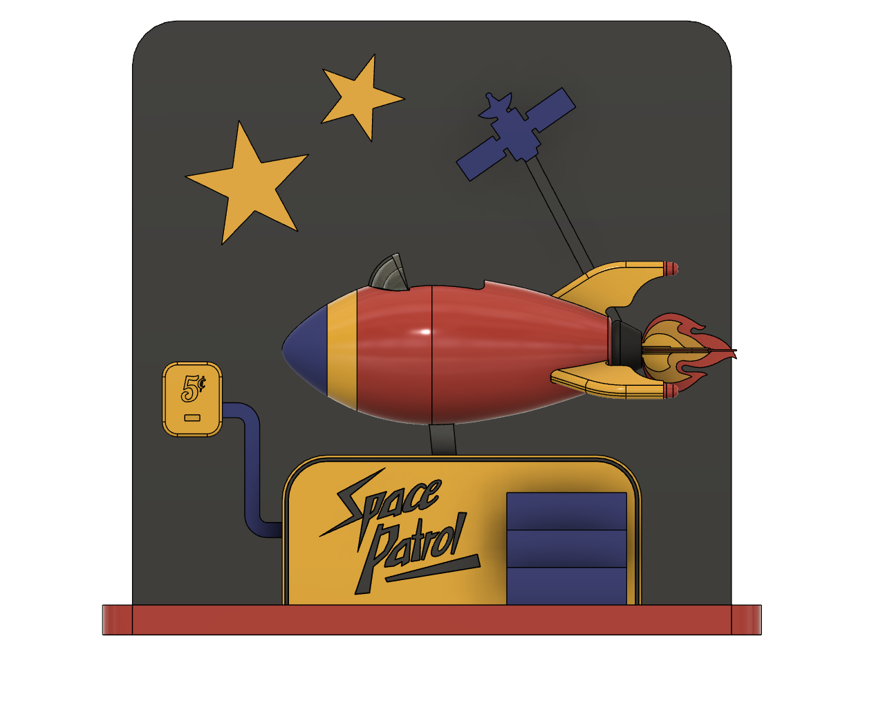 Rocket Ride (Functional with Build Instructions) by Jeanre | Download ...