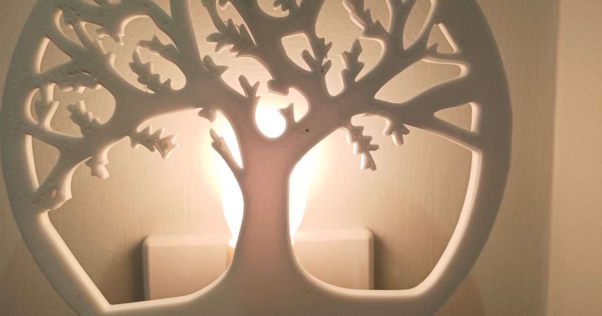 Night Light - Tree by Seb D | Download free STL model | Printables.com