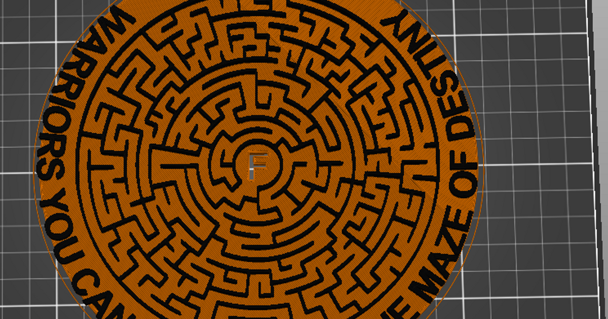 Circular Ball Maze by Tom Anderson (The Real NEO) | Download free STL ...