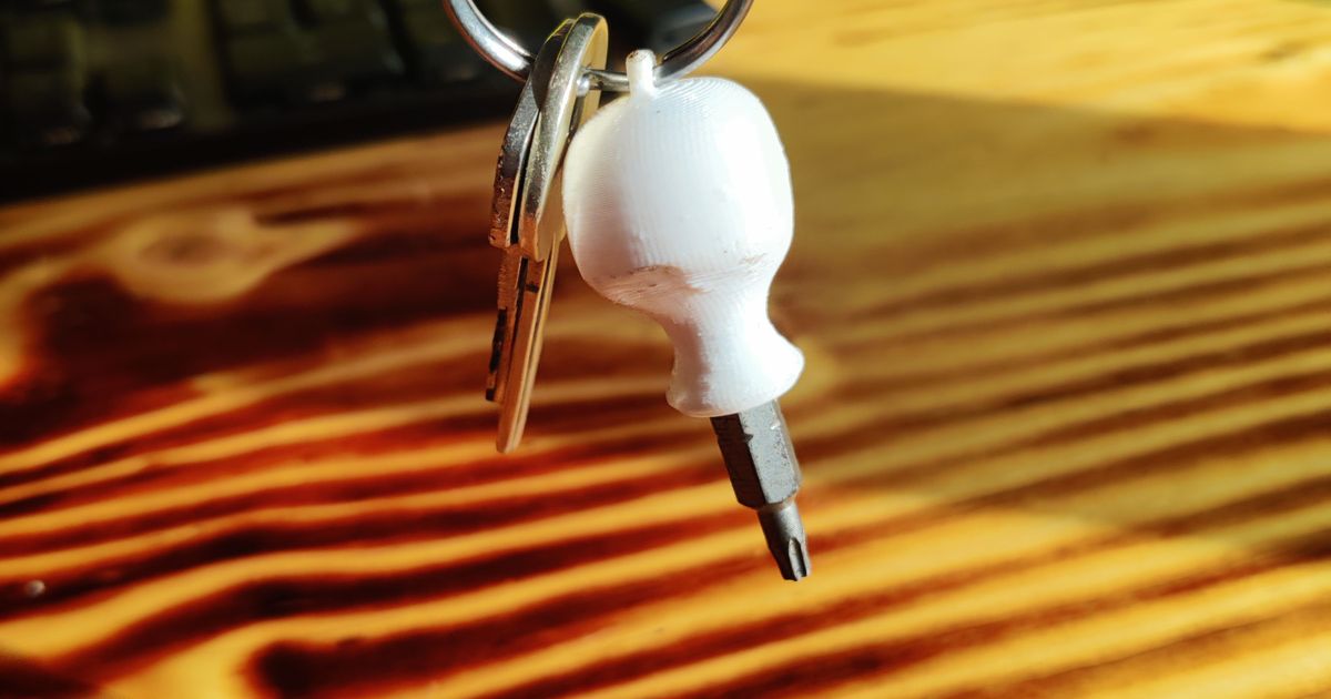 Keychain mini Tumbling for HEX-bits by PELU | Download free STL model ...