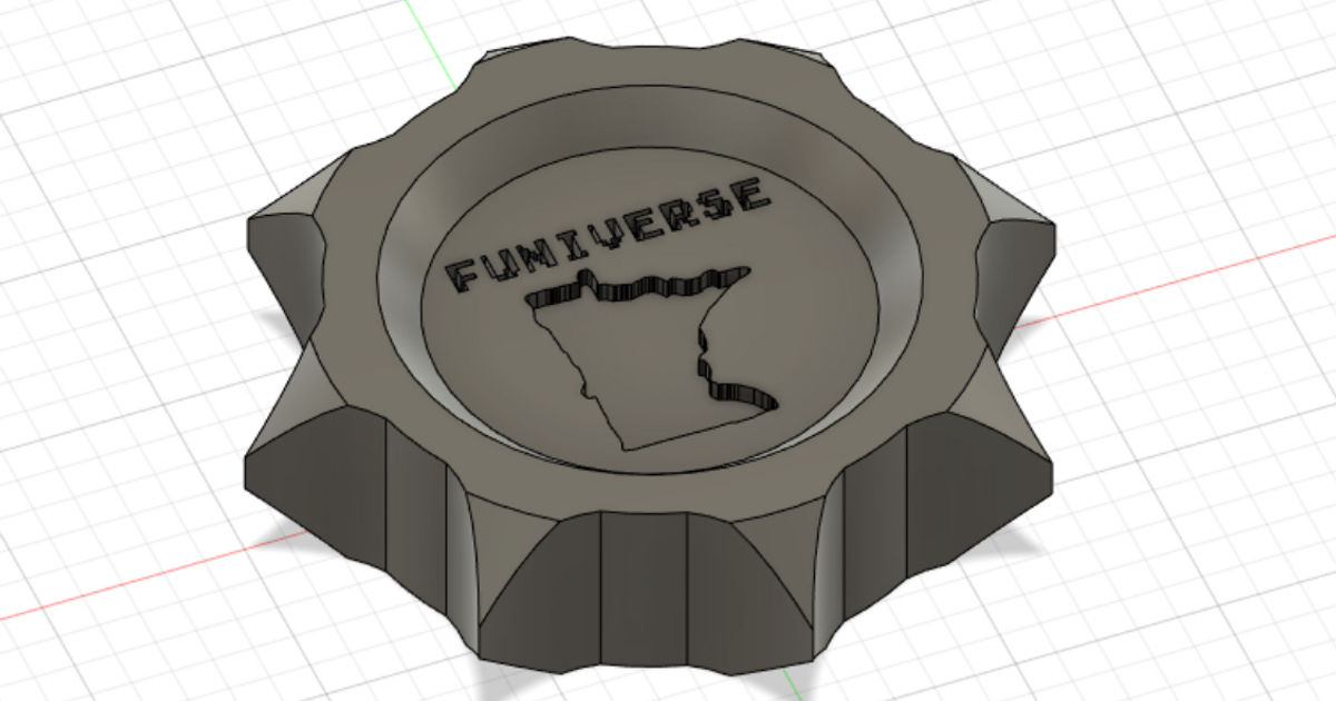 FuniverseMN Maker Coin by FuniverseMN | Download free STL model ...