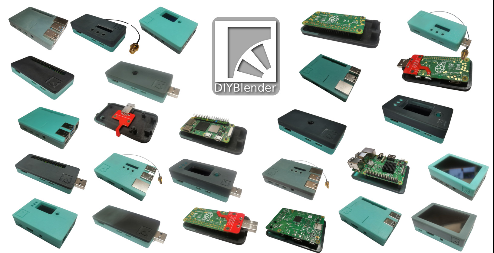SnapBox Raspberry Pi 3, 4, Zero + USB Dongle - (Resin) by diyblender ...