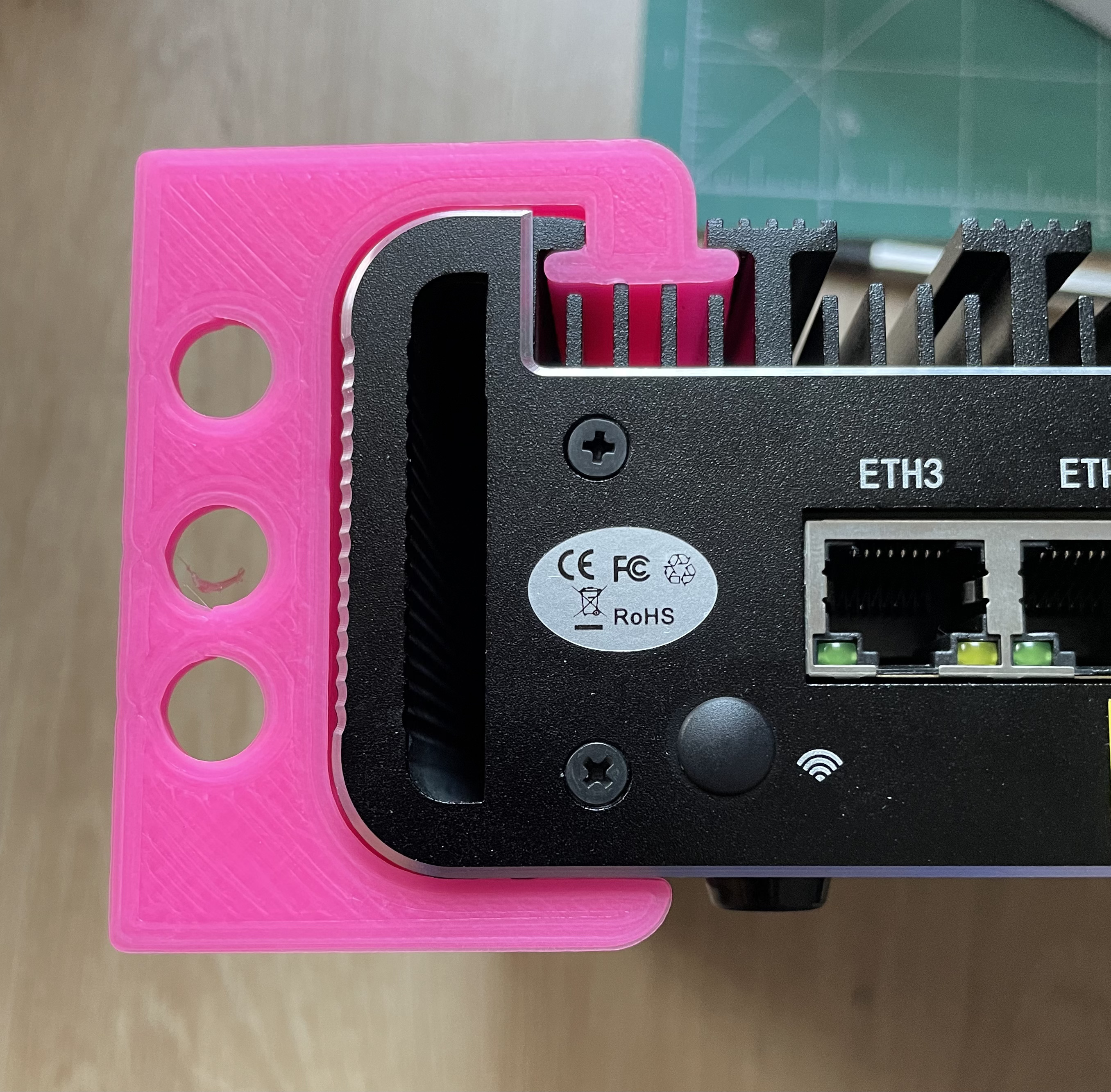 Mini PC - HUNSN RS39 - router Rack mount by Arek | Download free STL ...