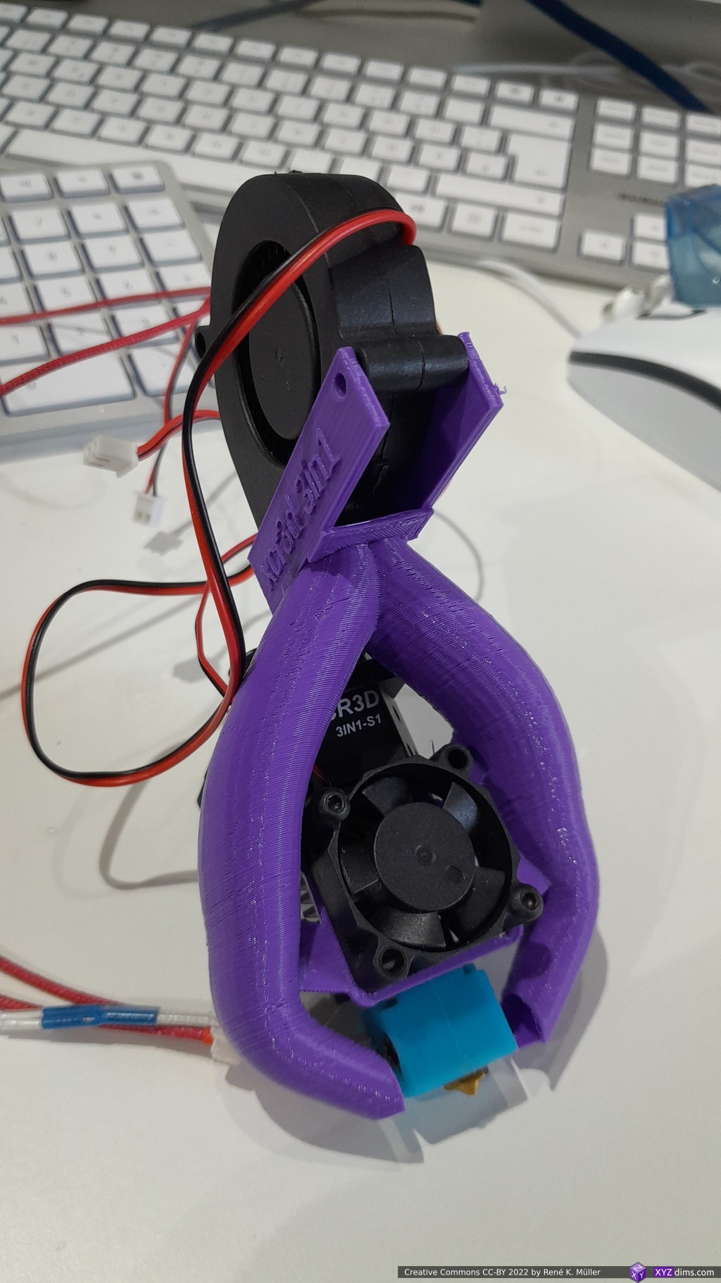 XCR3D 3in1 S1 / BigtreeTech ZSYong 3in1 Part Cooler by spiritdude ...