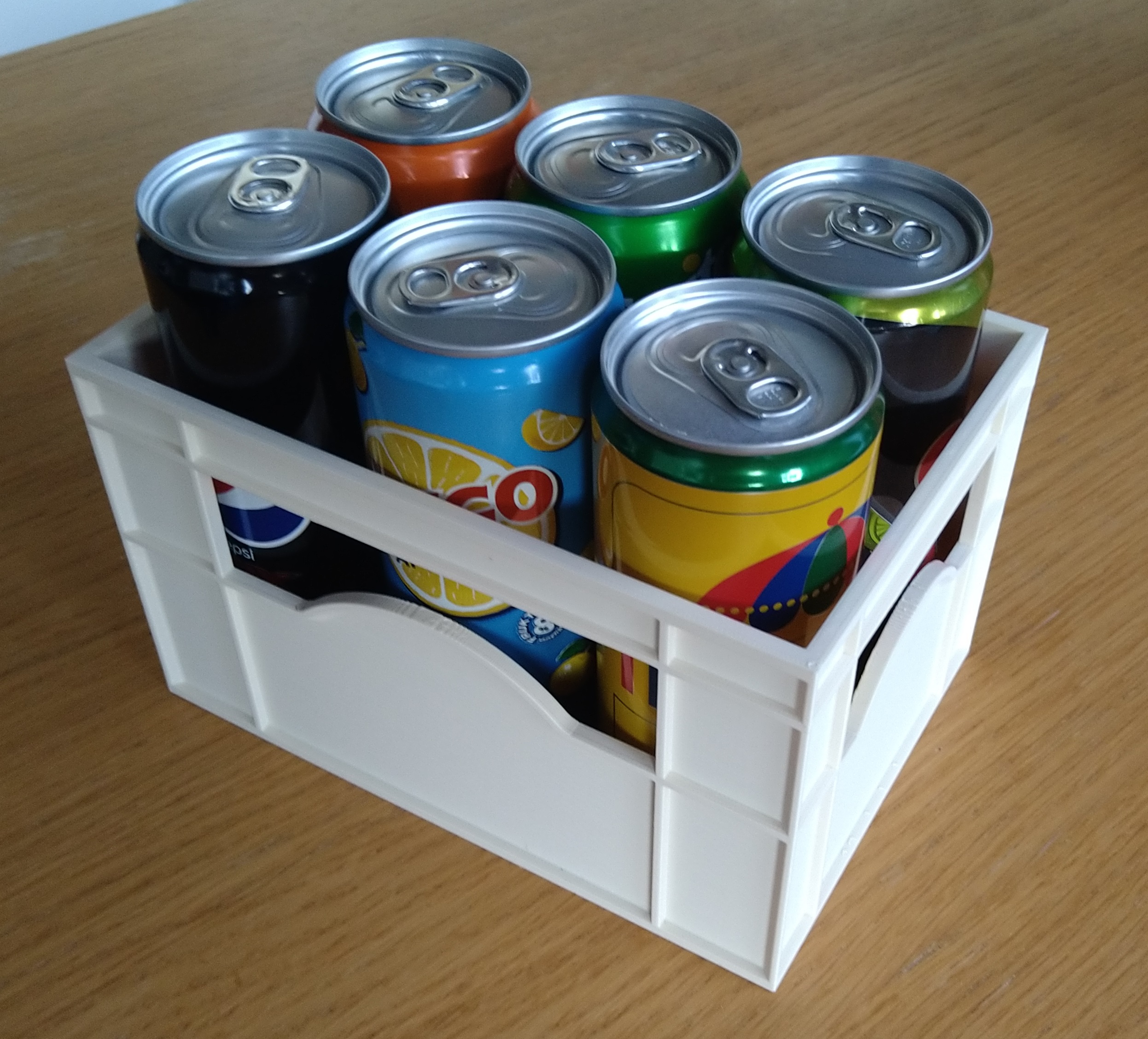 Crate for cans by Lupis1 | Download free STL model | Printables.com