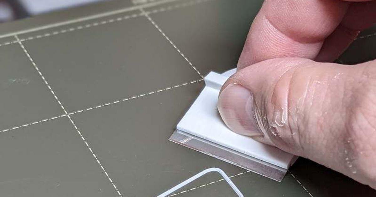 Mini Razor Scraper by Audi | Download free STL model | Printables.com