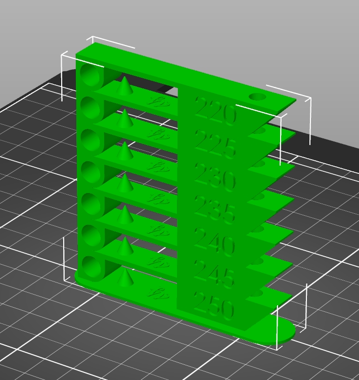 Temp Tower by Spinname | Download free STL model | Printables.com