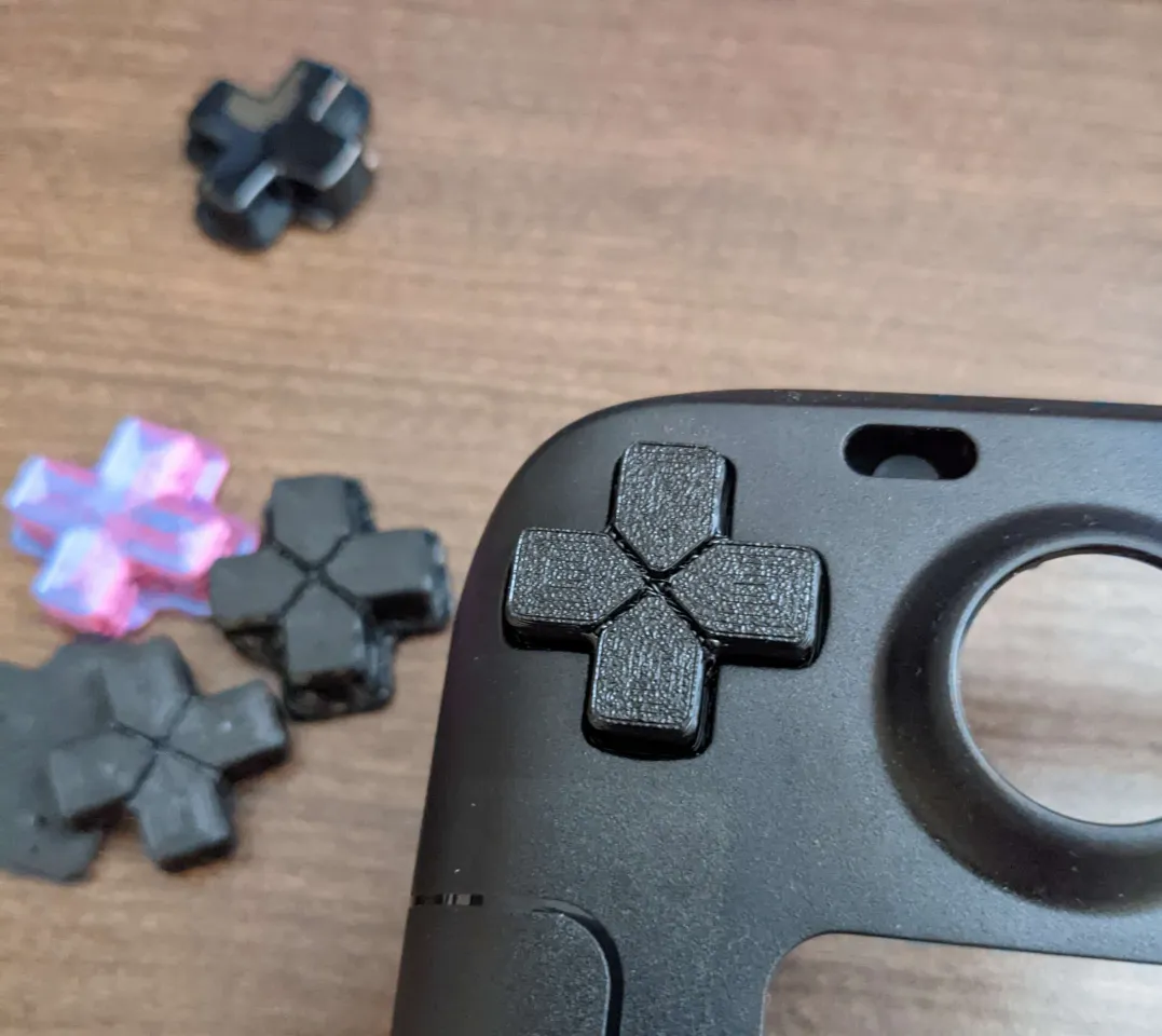 Steam Deck D-Pad (WIP) by xomm | Download free STL model | Printables.com