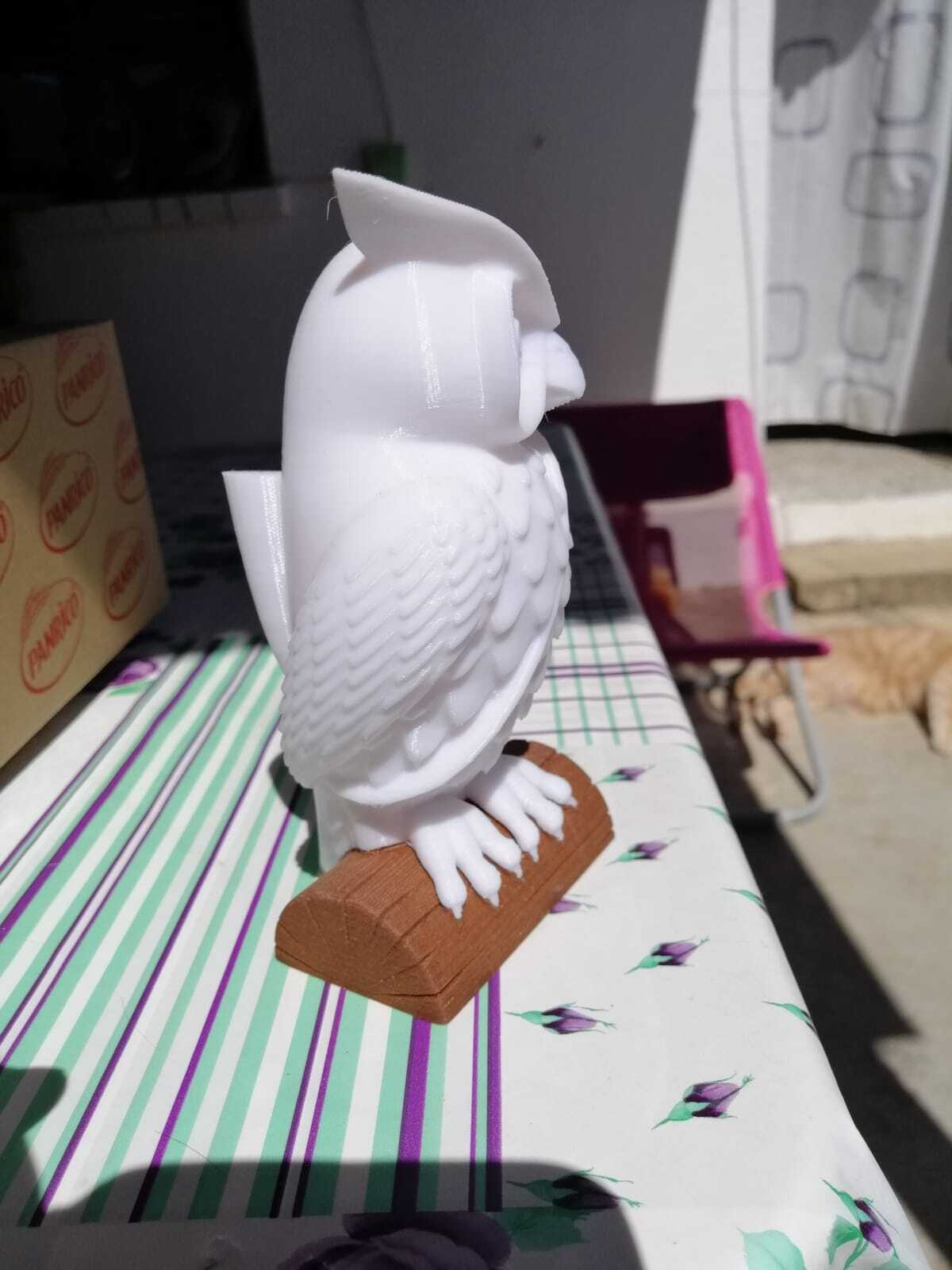 Mail owl with space for a letter (with and without log) Harry Potter ...