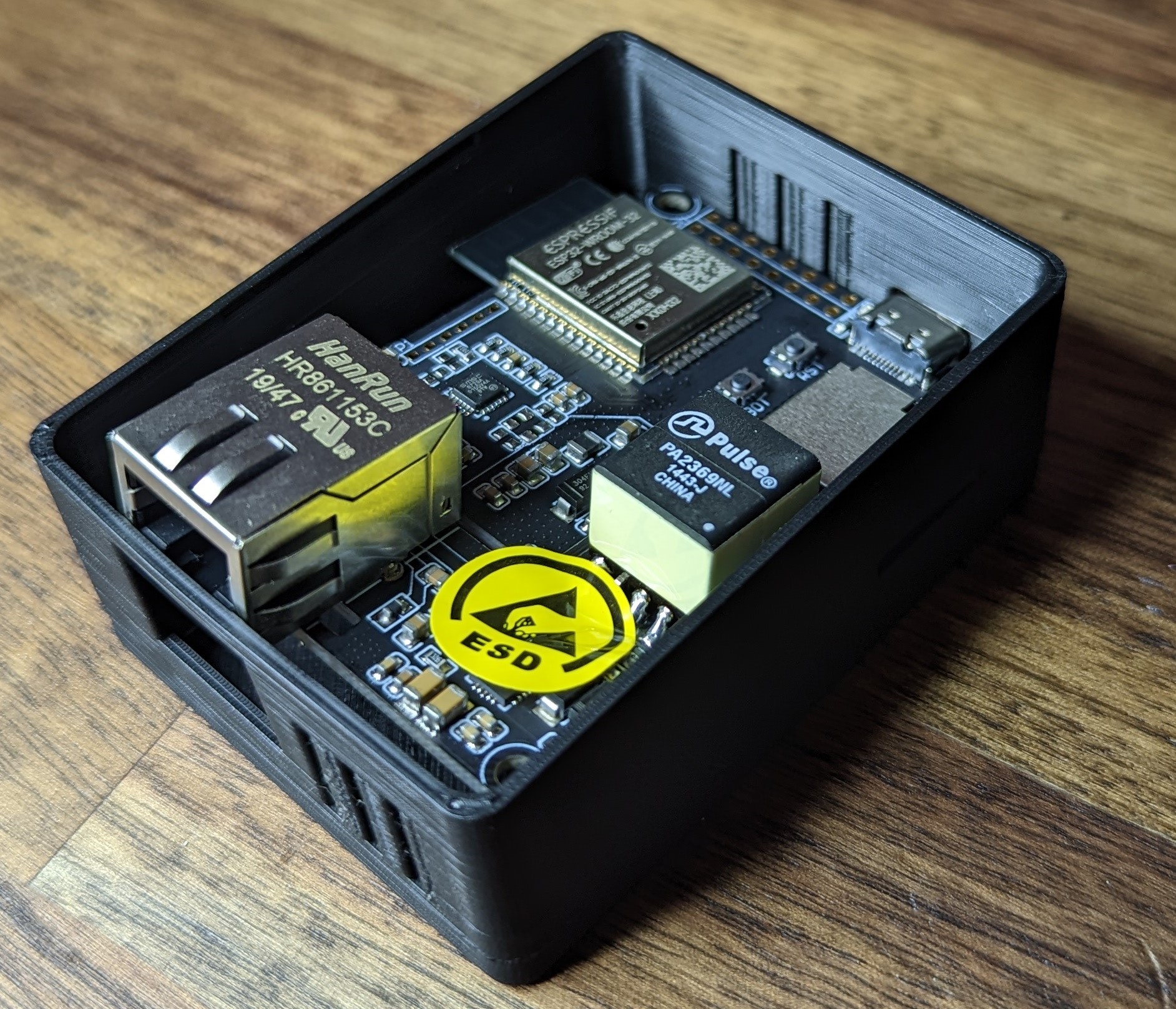 Simple enclosure for LilyGo ESP32 PoE by rainb0w_wheez3 | Download free ...