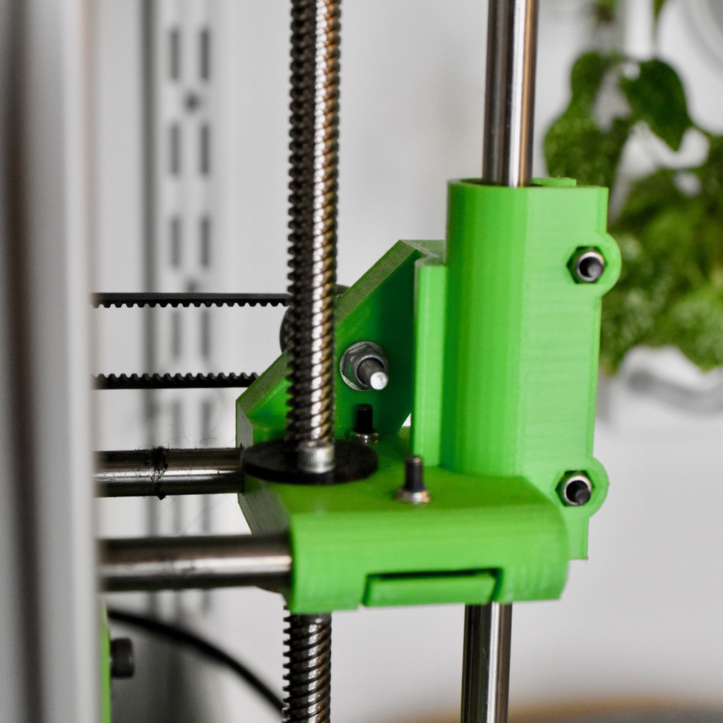 8mm leadscrews X-ends for MendelMax 1.5 with wobble isolator by reefab ...