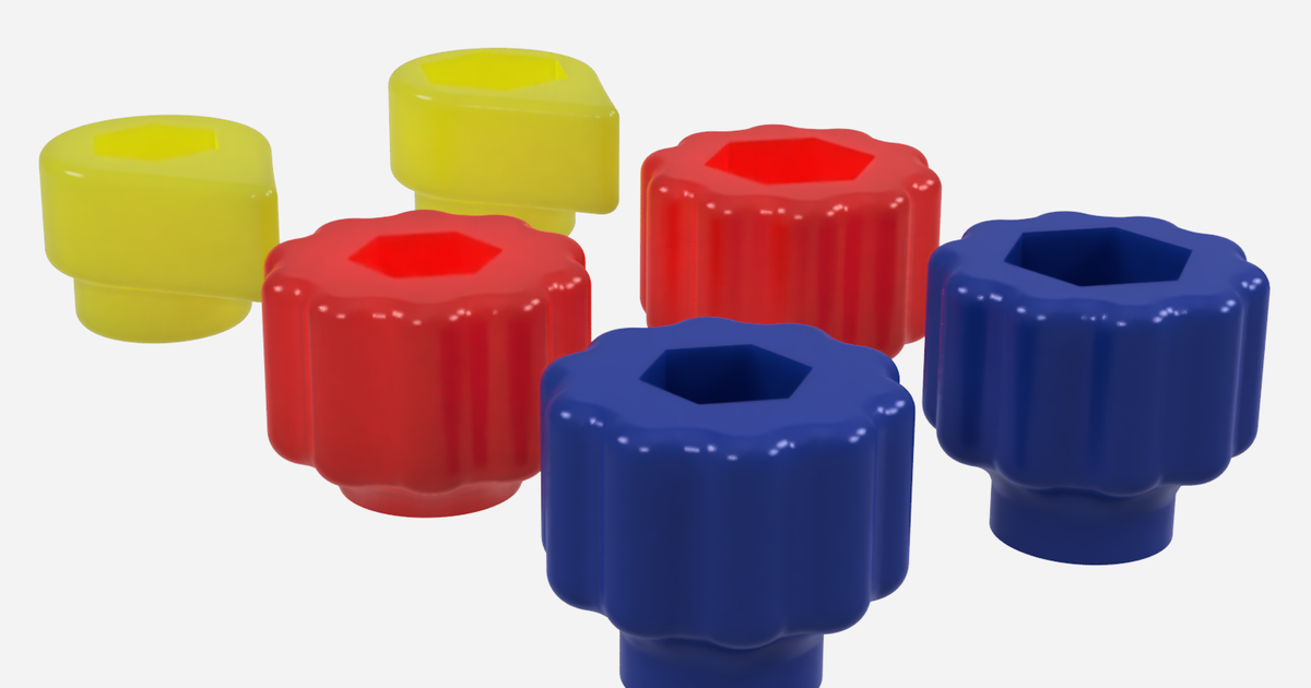 M5/M6 Knobs by JeremyKMac | Download free STL model | Printables.com