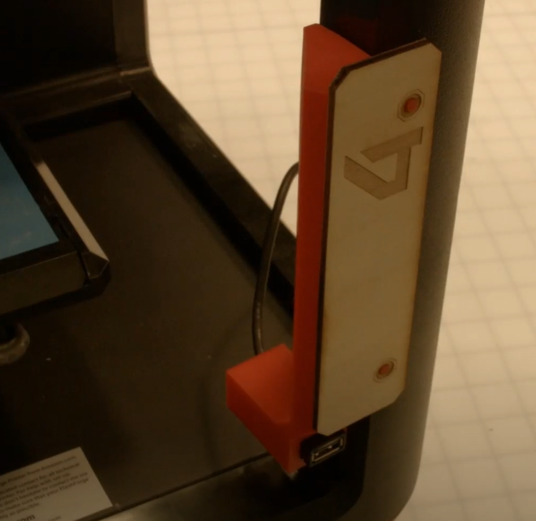 FlashForge Finder USB Bracket by Dimak | Download free STL model ...
