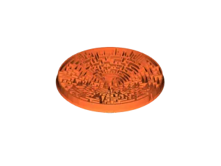 Circular Maze embedded in a Spherical Cap by davidcaliri | Download ...