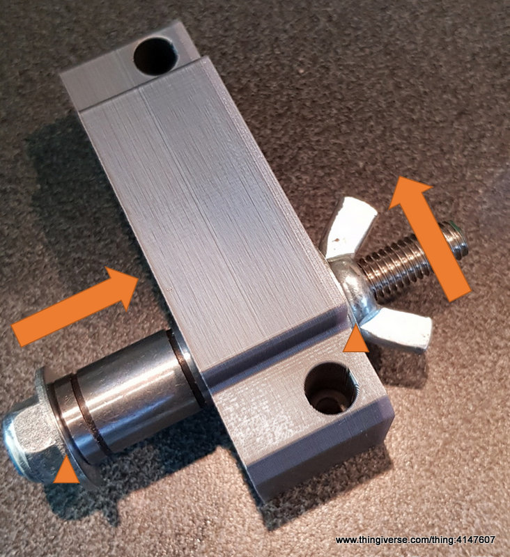 Mount / Unmount linear bearings LM8UU by Thoragrim | Download free STL ...