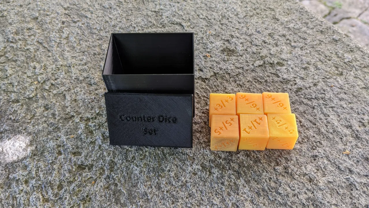 MTG counter dice set by TheJackall | Download free STL model ...