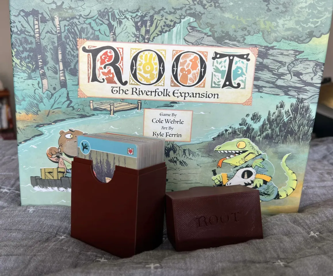 Root deck box by Curious Mint | Download free STL model | Printables.com