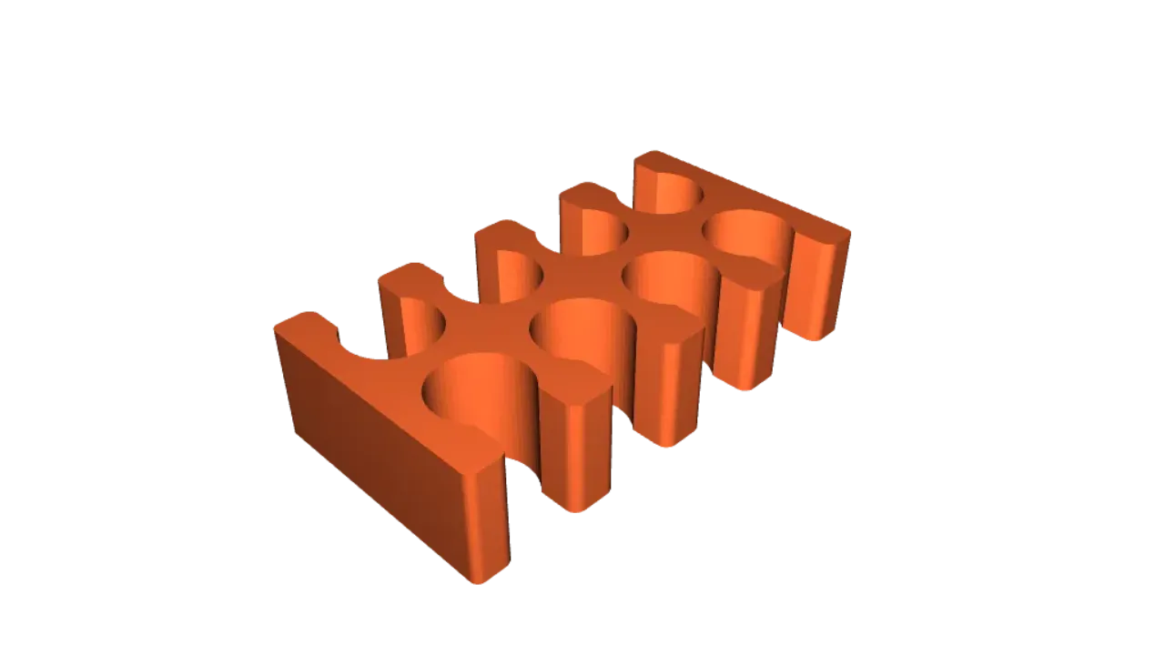 Ethernet Cable Comb - Cat 5e (4, 6, 8) by Adelhied | Download free STL ...