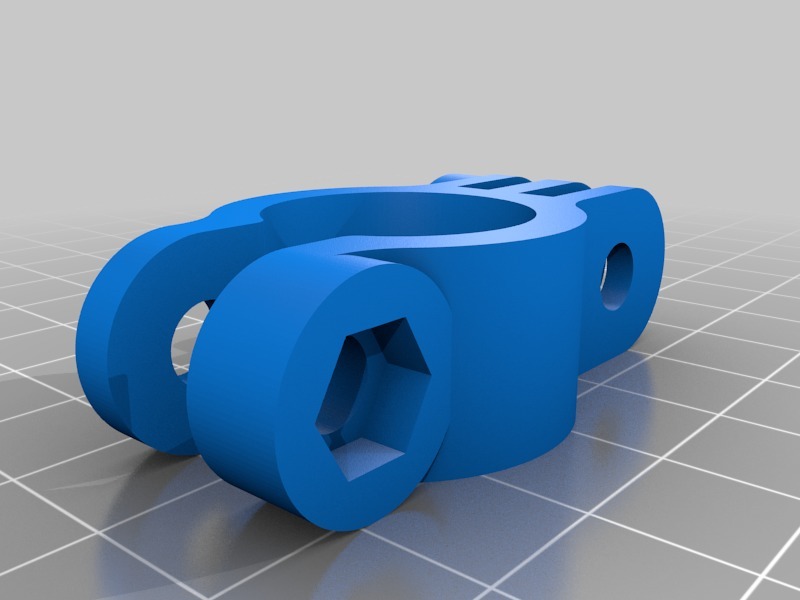 GoPro Ski Pole Mount by Frank Cusano | Download free STL model ...