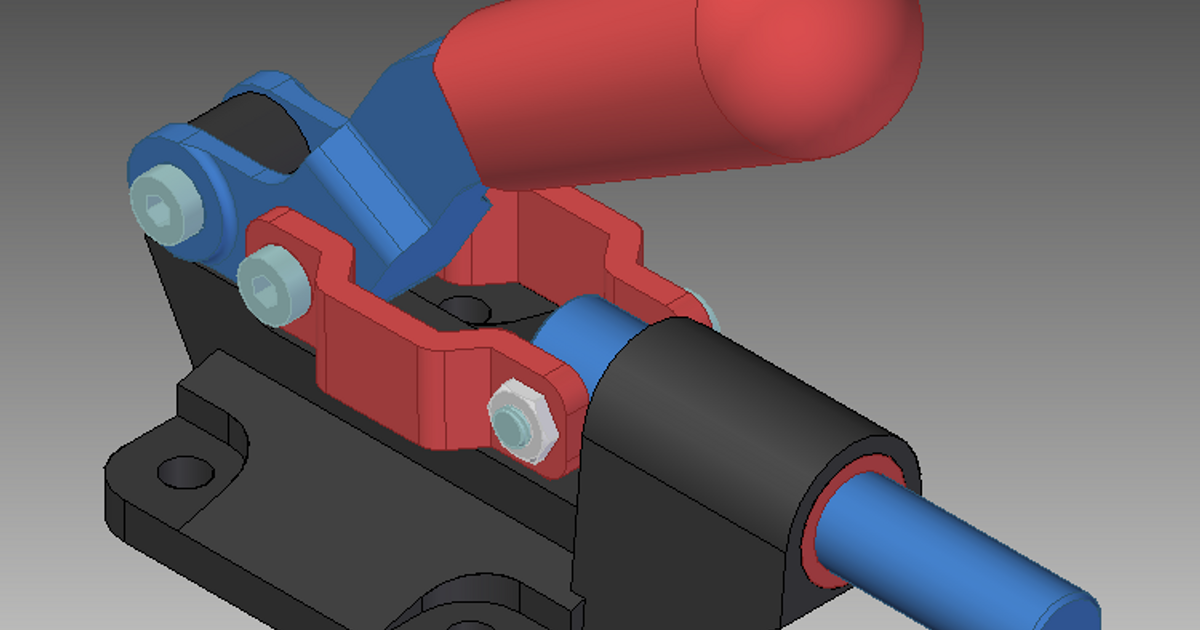 Straight-Line Clamp by Nabil | Download free STL model | Printables.com